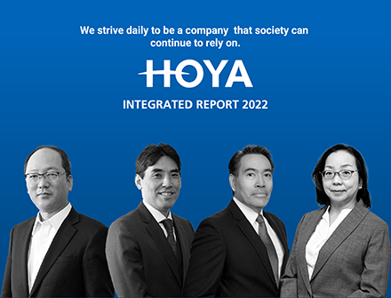 PDF Download | HOYA REPORT 2022 | HOYA GROUP