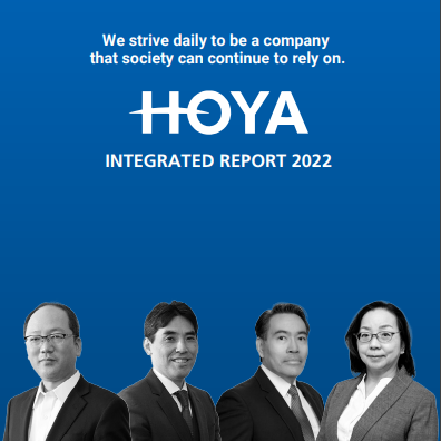 Issued HOYA Integrated Report 2022 - HOYA Corporation